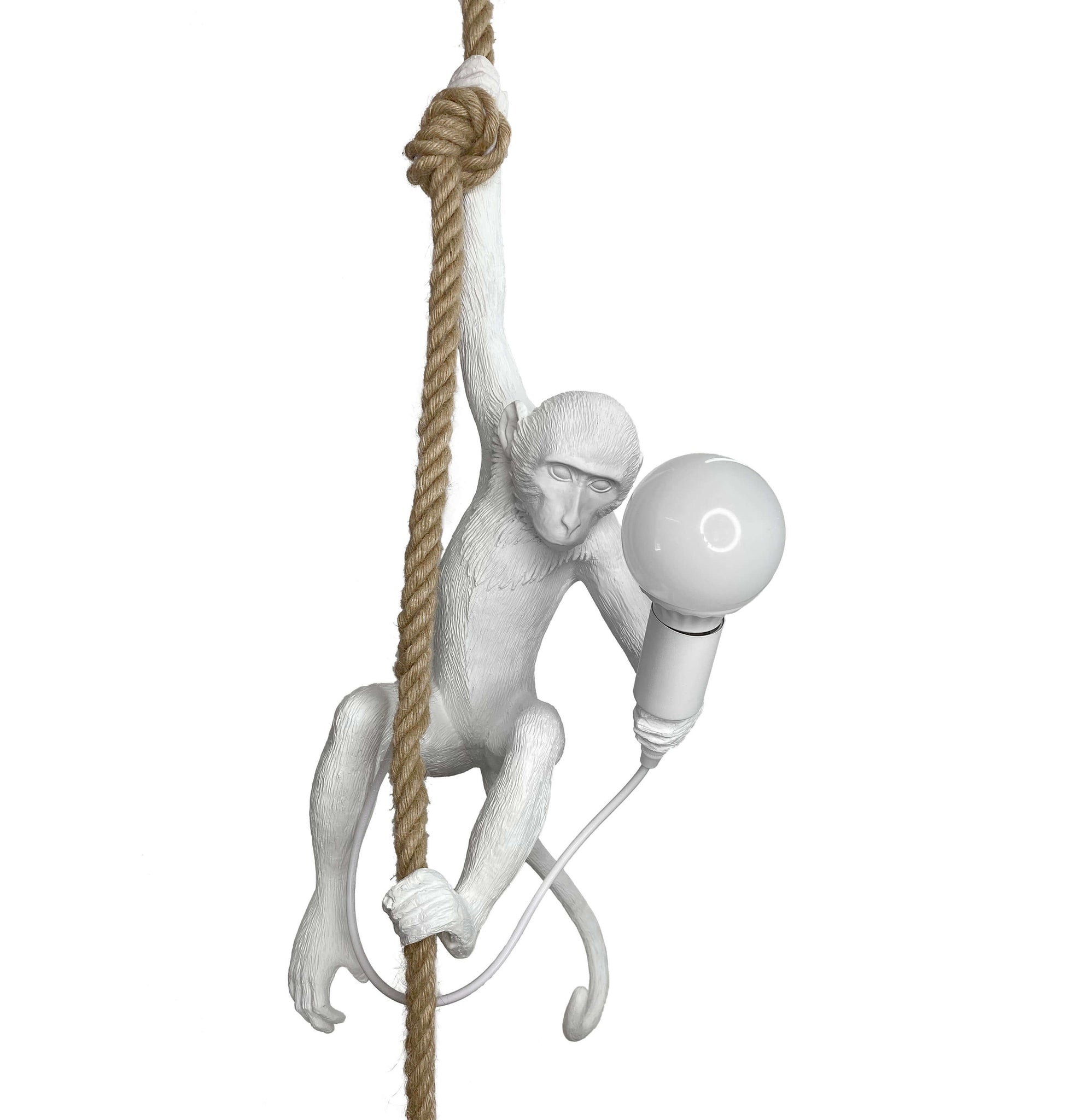 Monkey Pendant Light (Swinging on Rope) – Equator
